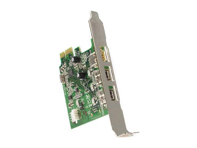 StarTech.com 2 Port FireWire 800 + 1 Port FireWire 400 PCI Express Card ...