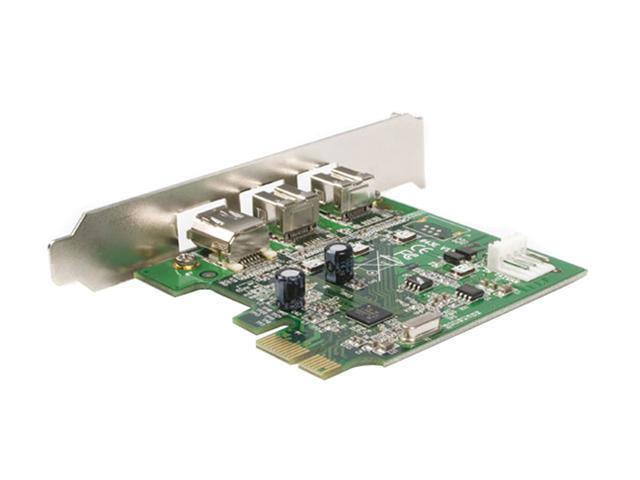 StarTech.com 2 Port FireWire 800 + 1 Port FireWire 400 PCI Express Card ...