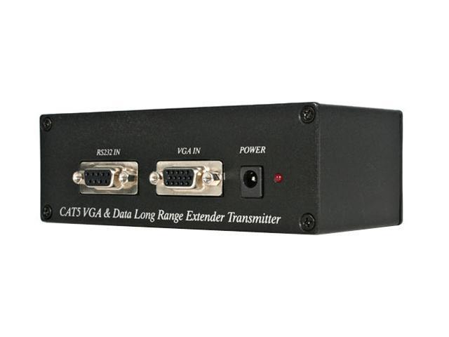StarTech.com VGA Video Extender over Cat 5 with RS232 ST121UTP232 ...