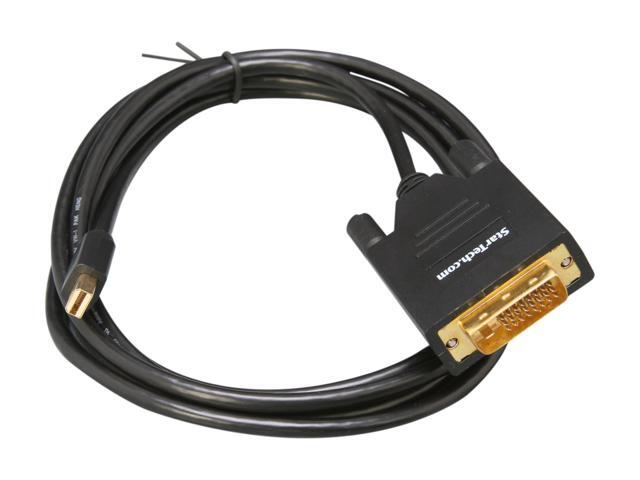 StarTech.com MDP2DVIMM6 6 ft Mini DisplayPort to DVI Cable - M/M - MDP ...