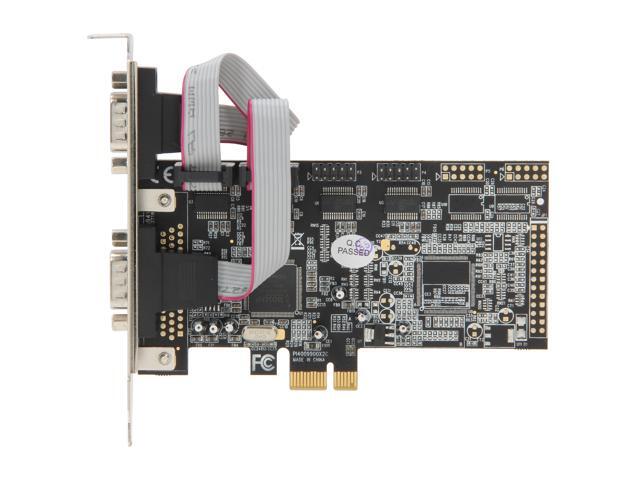 StarTech.com 4 Port Native PCI Express RS232 Serial Adapter Card with 16550 UART Model PEX4S553 ...