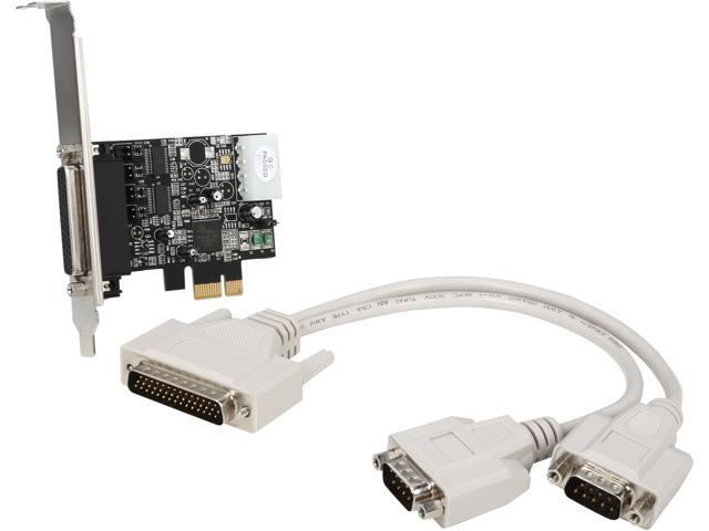 StarTech.com 2 Port RS232 PCI Express Serial Card with Power Output ...