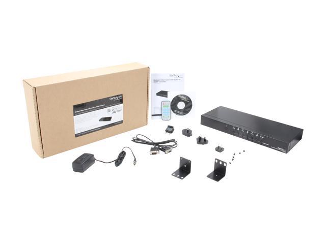 StarTech.com Multiple Video Input with Audio to HDMI Scaler Switcher ...