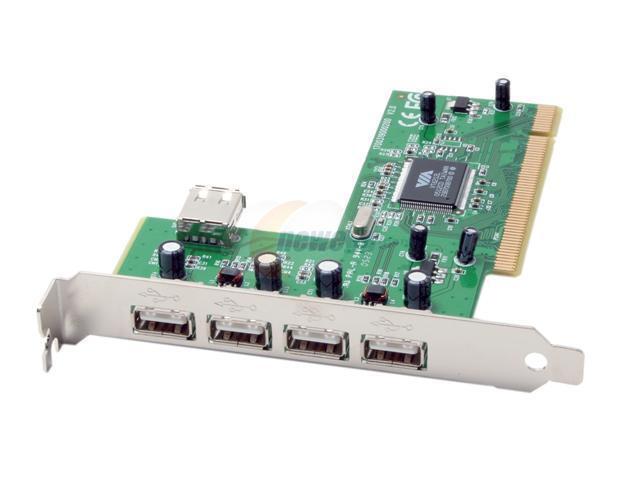 Open Box: Airnet 4+1 Port USB 2.0 PCI Card Model AUD041 - Newegg.com