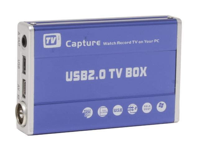SABRENT TV-USBM Mini USB 2.0 TV Tuner / Video Capture Box with Remote ...