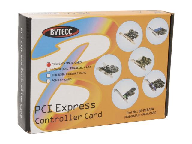 BYTECC PCIe SATA II 300 + PATA Raid Card Model BT-PESAPA - Newegg.com
