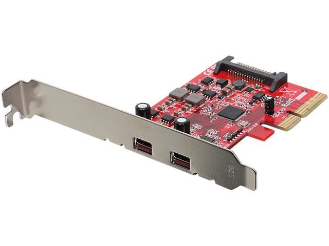 IOGEAR 2-Port SuperSpeed+ USB-C PCI-Express Card Model GIC3C2 - Newegg.com