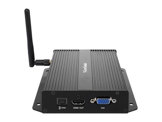 ViewSonic NMP580-W 1080p 16GB Wireless Network Digital Signage Media ...