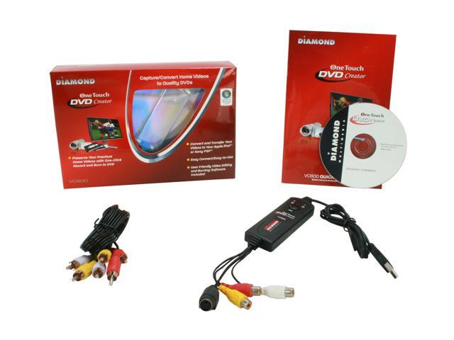 DIAMOND VC600 One Touch Video Capture USB 2.0 - Newegg.com