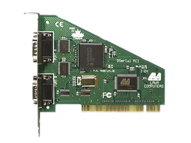 LAVA Computer D-Serial-PCI 2 Port Adapter Model DSERIAL-PCI-R - Newegg.com