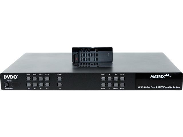 DVDO MATRIX44 4K Ultra HD 4x4 Fast HDMI Matrix Switch UHDDVDO-MATRIX44 ...