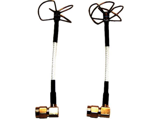 3D Robotics 3DR Cloverleaf Antenna Kit - Range - UHF - 18 dBi ...