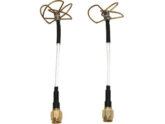 3D Robotics 3DR Cloverleaf Antenna Kit - Range - SHF - 5.73 GHz to 5.88 ...