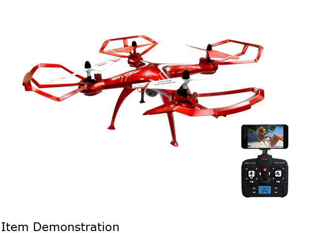 Swift Stream Remote Control Camera Drone Red - Newegg.com
