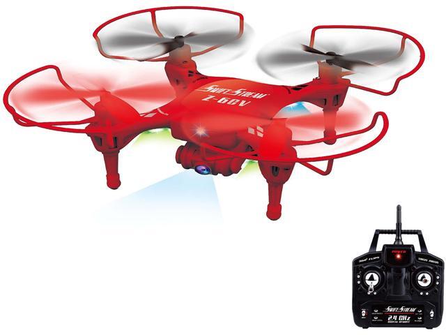Swift Stream Z-6CV Red 4Hz 5 Channels RC Drone with 6-Axis Gyro 0.3MP ...
