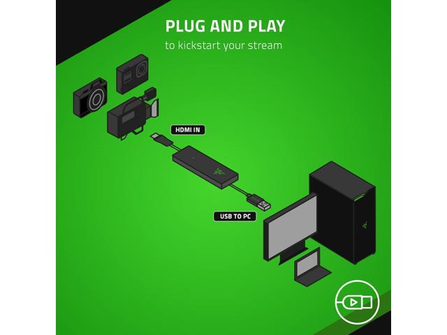 Razer Ripsaw X USB Capture Card with Camera Connection for Full 4K ...