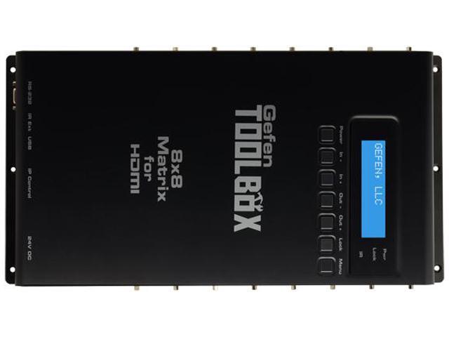 Gefen 8x8 Matrix for HDMI (Black) GTB-HDFST-848-BLK - Newegg.com