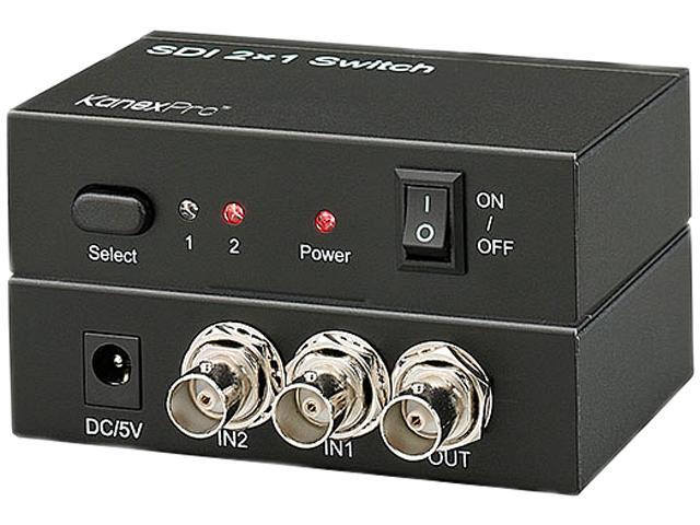 KanexPro 3Gb/s SDI 2X1 Switch SW-SDI2X1 - Newegg.com