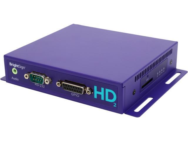 Brightsign HD1022 Network Multi-Control Interactive Media Player - Newegg.com