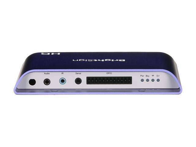 BrightSign HD1024 Expanded I/O Digital Signage Media Player, H.265, 4K ...