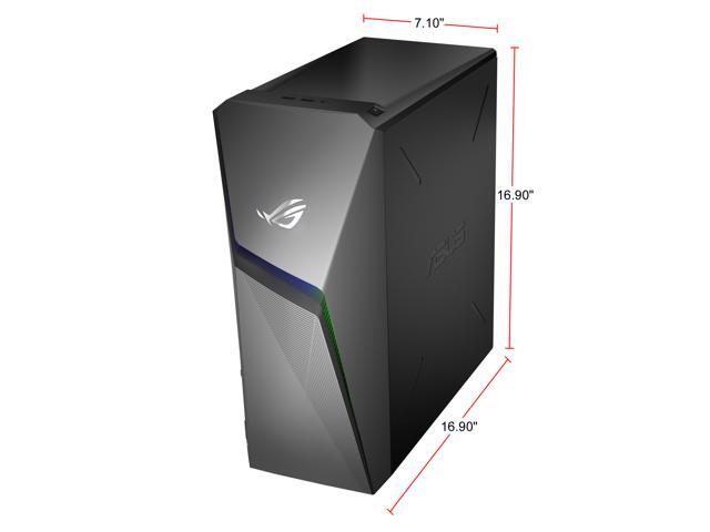 ROG Strix GL10DH Gaming Desktop PC, AMD Ryzen 7 3700X, GeForce GTX 1660 ...