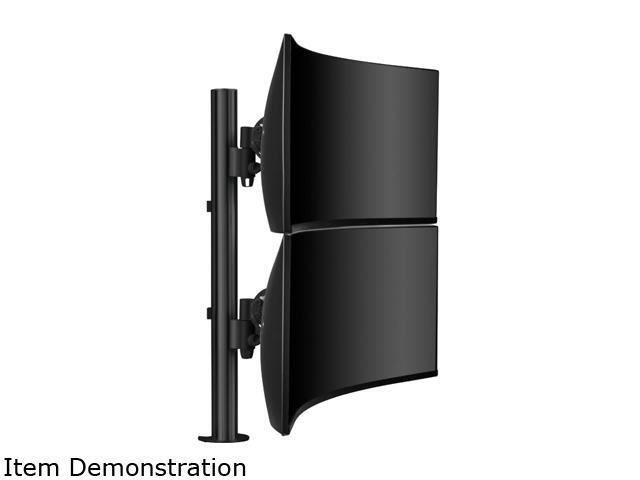atdec AWMS-2-LTH75-H-S Post Mounted Dual Display Stand - Newegg.com