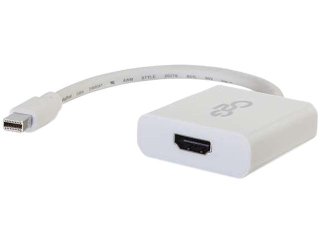 C2g Mini Displayport To Hdmi Active Adapter Converter 4K 30Hz - White ...