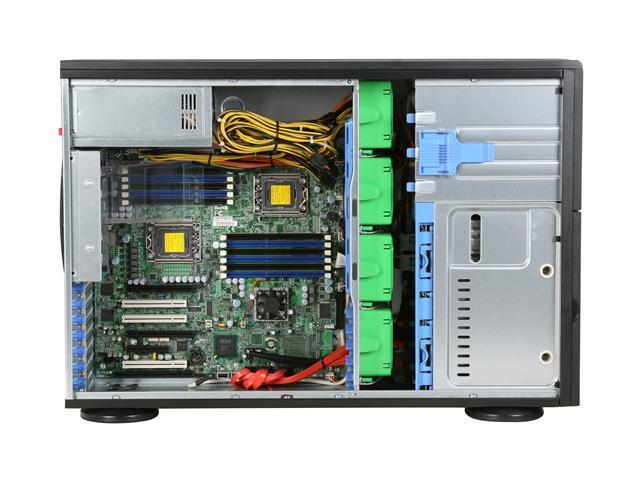 SUPERMICRO SYS-7046A-T Workstation/Server Nehalem-ready Barebone, Dual LGA1366 Intel Xeon 5600/ ...