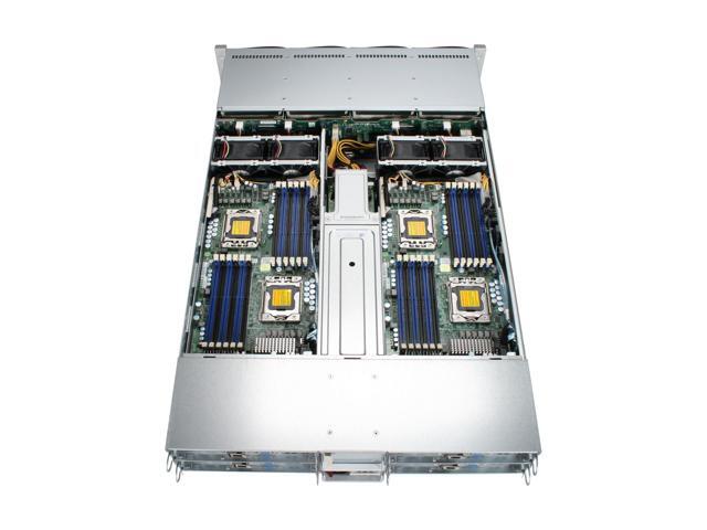 SUPERMICRO SYS-6026TT-BTF 2U Rackmount Server Barebone (Four nodes) Intel 5500 Dual LGA 1366 ...