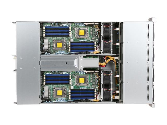 SUPERMICRO SYS-6026TT-BTF 2U Rackmount Server Barebone (Four nodes) Intel 5500 Dual LGA 1366 ...