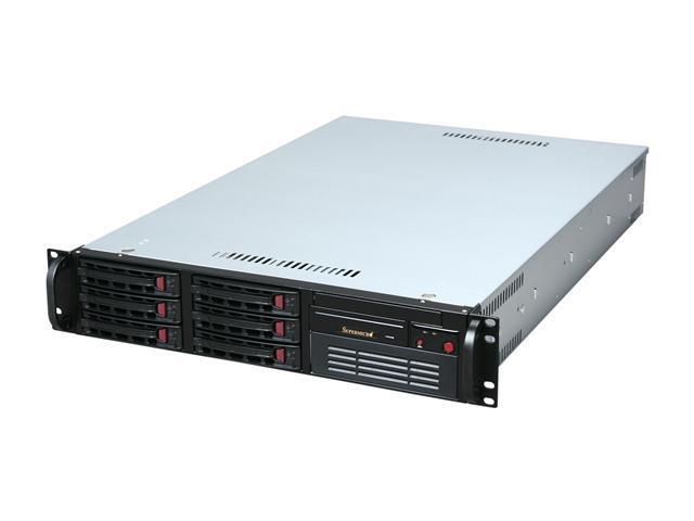 SUPERMICRO SYS-6026T-TF 2U Rackmount Server Barebone Intel 5520 Dual LGA 1366 Dual Intel Xeon ...