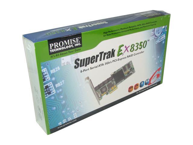 PROMISE SuperTrak EX8350 RTL PCI-Express x 4 SATA II (3.0Gb/s ...