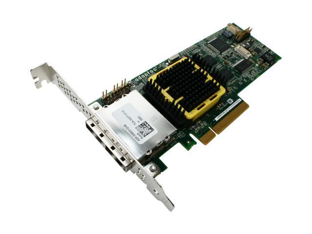 Adaptec RAID 5085 2249100-R SATA/SAS 8 external ports w/ 512MB cache ...