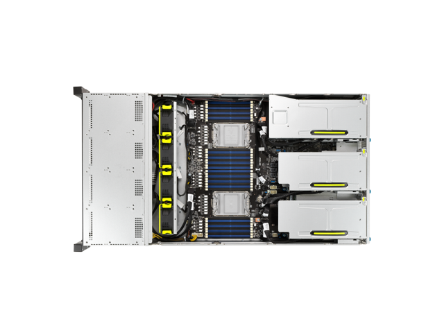 ASUS 2U RS720-E10-RS12E 2U server Barebone with dual 3rd Gen Intel ...