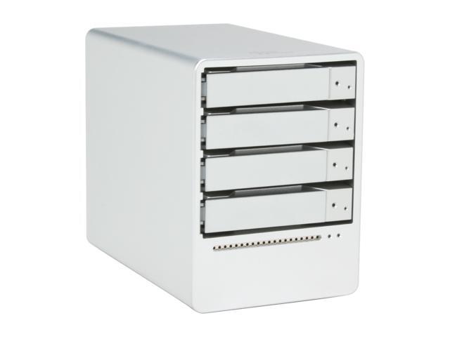 SANS DIGITAL MS4UM 4 Bay SATA to USB / eSATA (Port Multiplier) JBOD ...