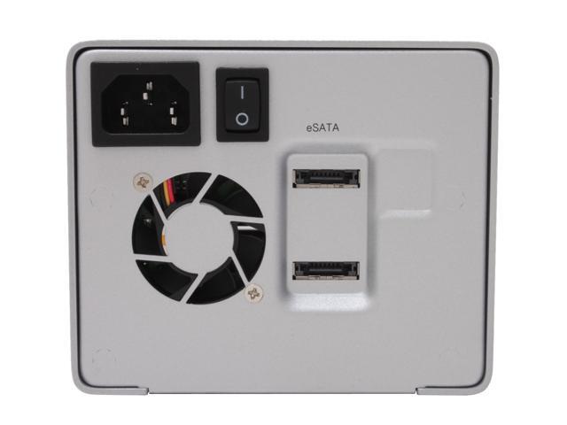 Open Box: SANS DIGITAL MobileSTOR MS2T+ 2 Bay SATA to eSATA JBOD Hard ...