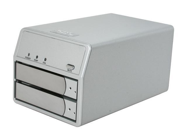 SANS DIGITAL MobileSTOR MS2T+P 2 Bay eSATA Enclosure w/ 2-Port eSATA ...