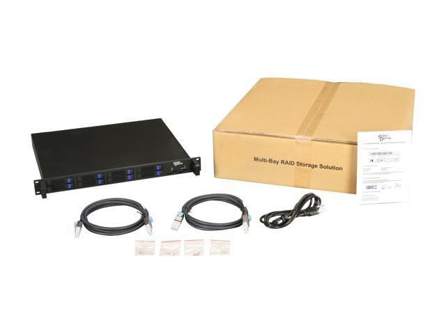 Open Box: SANS DIGITAL AccuSTOR AS108X 1U 8 Bay 2.5 Rackmount SAS / SSD ...