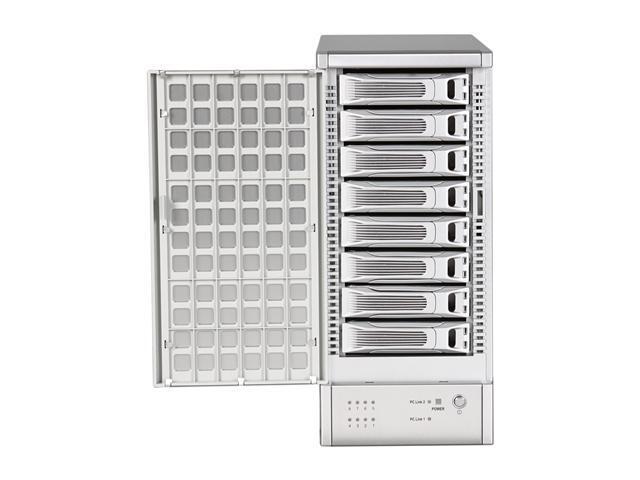 Sans Digital 8-Bay eSATA RAID 0/1/10/5/JBOD Tower Storage Enclosure w ...