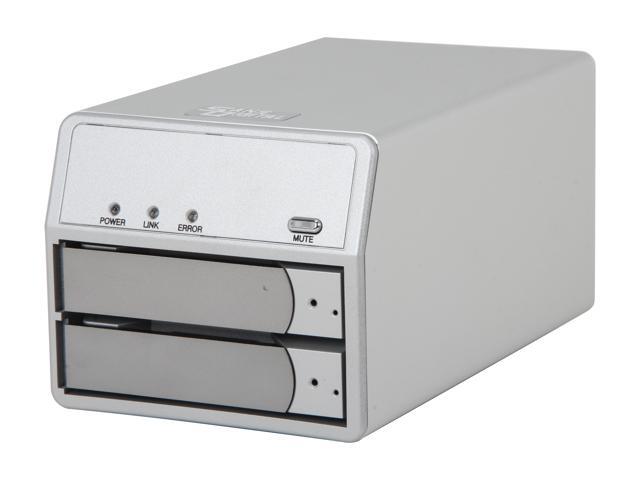 Open Box: SANS DIGITAL MobileRAID MR2CT+ 2-Bay SATA Compact Tower ...
