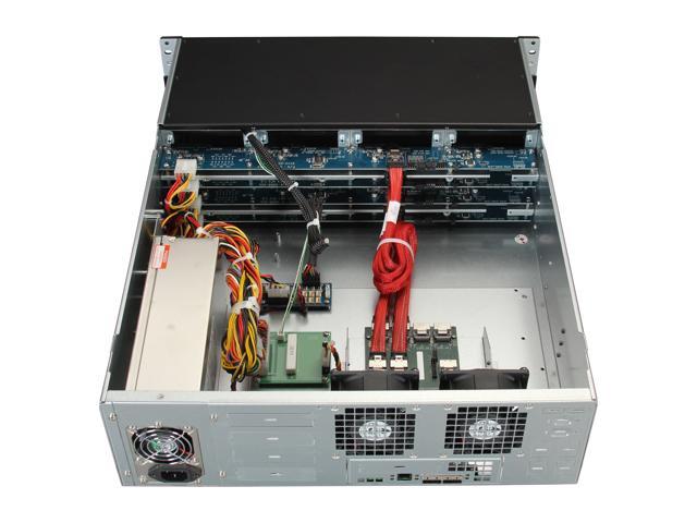 SANS DIGITAL EliteSTOR ES316X6+BS 3U 16-Bay 6G SAS/SATA to SAS JBOD ...