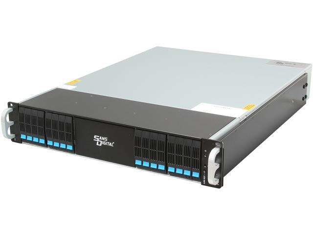 SANS DIGITAL EliteSTOR ES216X6+BS 2U 16 Bay 2.5" 6G SAS/SATA to SAS ...