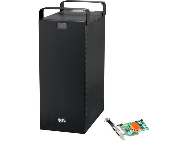 SANS DIGITAL MobileSTOR MS12X6+BHG 12-Bay 6G SAS/SATA PCIe 2.0 x8 RAID ...