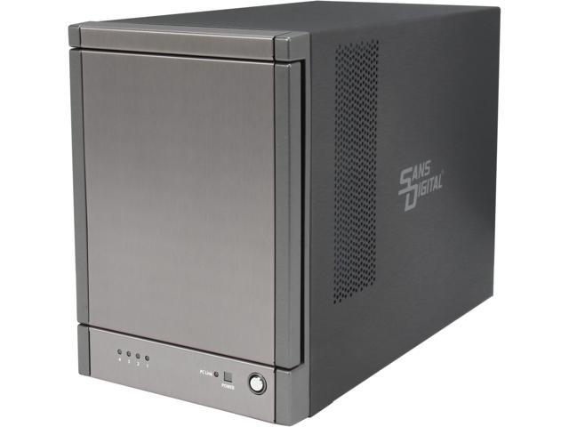 SANS DIGITAL TR4X6G TowerRAID 4 Bay 6G SAS / SATA Modularize JBOD ...
