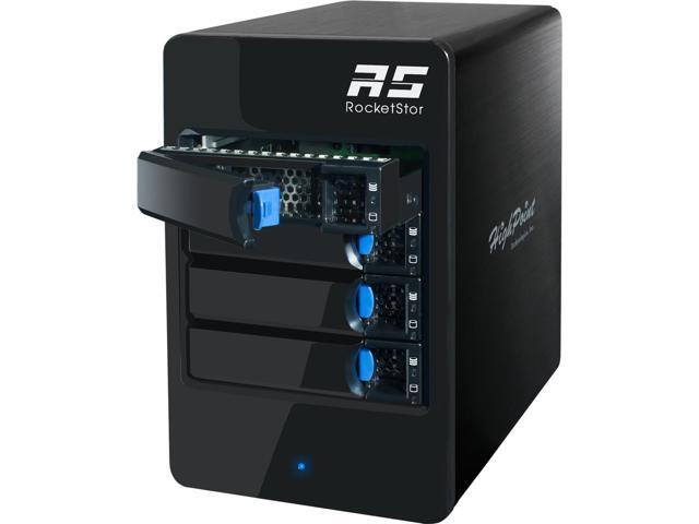 RocketStor 6314A - 4-Bay Thunderbolt 2 Hardware RAID Tower Enclosure ...