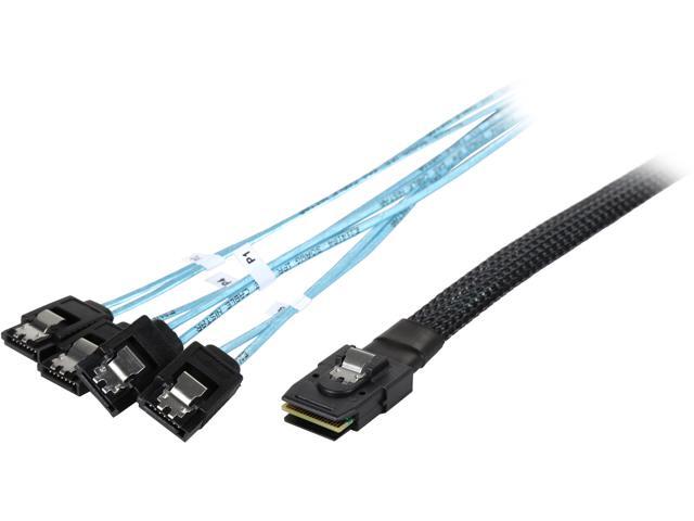 Athena Power GPU Server 6G Data Cable for RM-3U8G1043 0.5M Mini SAS ...