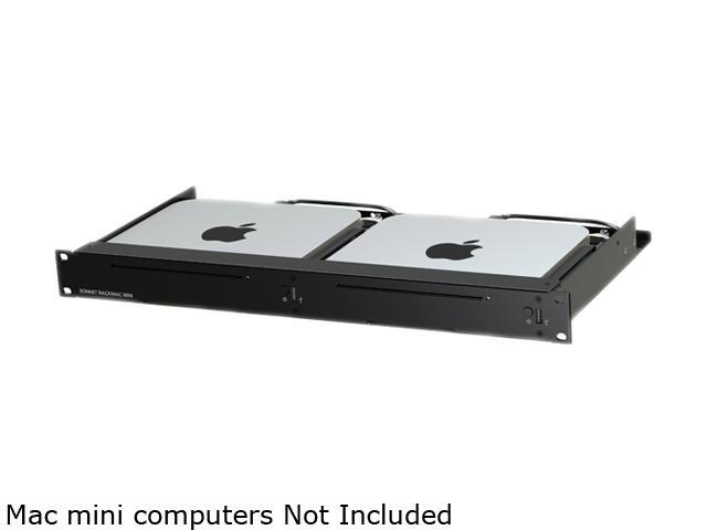 Sonnet RACK-MIN-2X RackMac mini - 1U Rack Kit for 2 Mac mini Server ...
