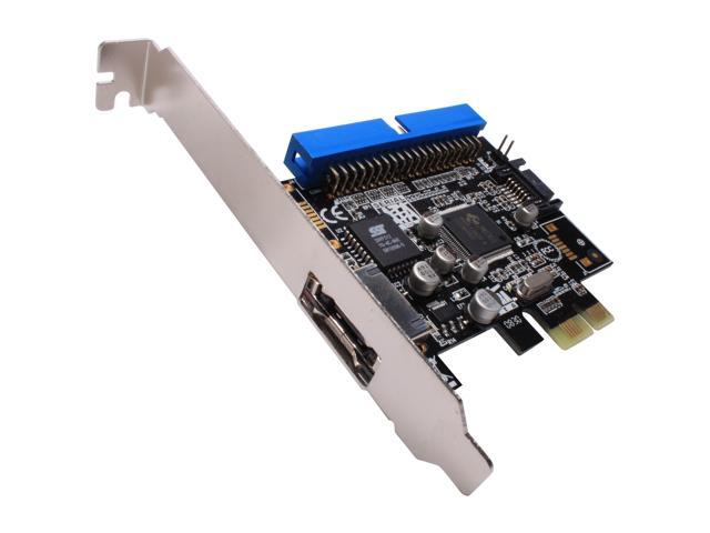 Open Box: SYBA SD-PEX-JM1A1E1S PCI Express SATA / IDE Controller Card ...