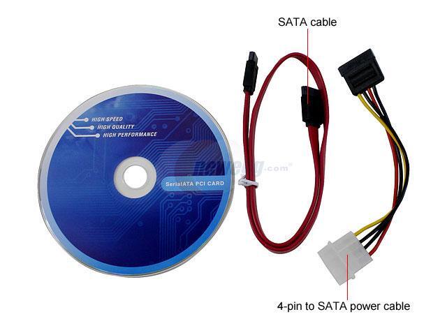 Link Depot PCI-SATA150 PCI SATA RAID Controller Card - Newegg.com