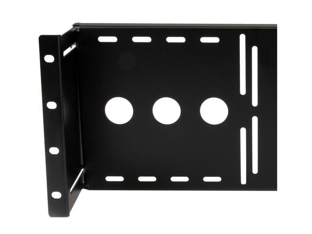 StarTech.com RKLCDBK 4U Universal VESA LCD Monitor Mounting Bracket for ...